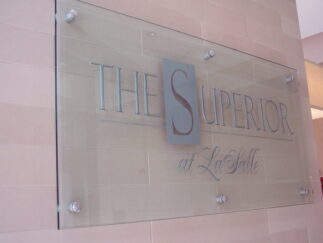 Glass Signs for Business | Custom Etched & Frosted Glass - Impact Signs