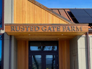 Cor-Ten Steel Sign Letters - Impact Signs