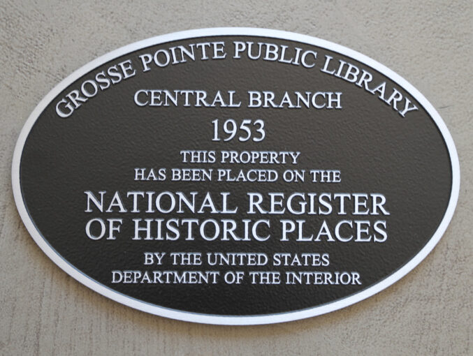 National Register of Historic Places Plaques - Impact Signs