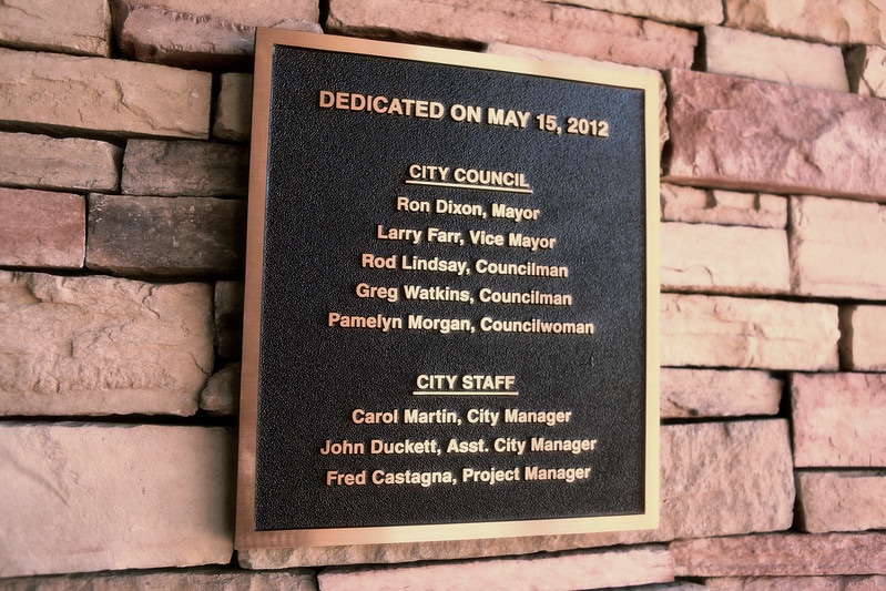 Building Dedication Plaques made from Solid Bronze - Impact Signs