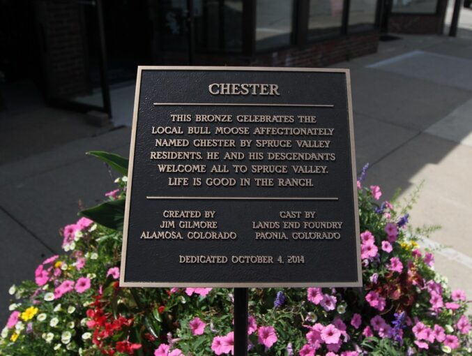 Durable Bronze and Aluminum Plaques with Post Mount - Impact Signs