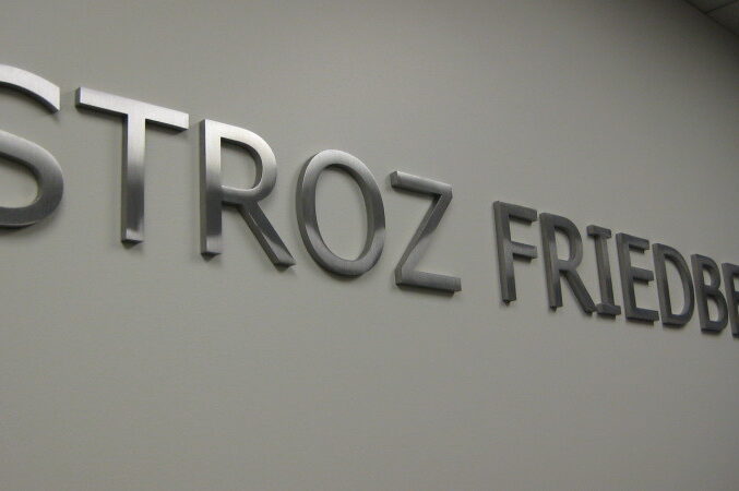 Custom Stainless Steel Letters for Interior & Exterior Signs - Impact Signs