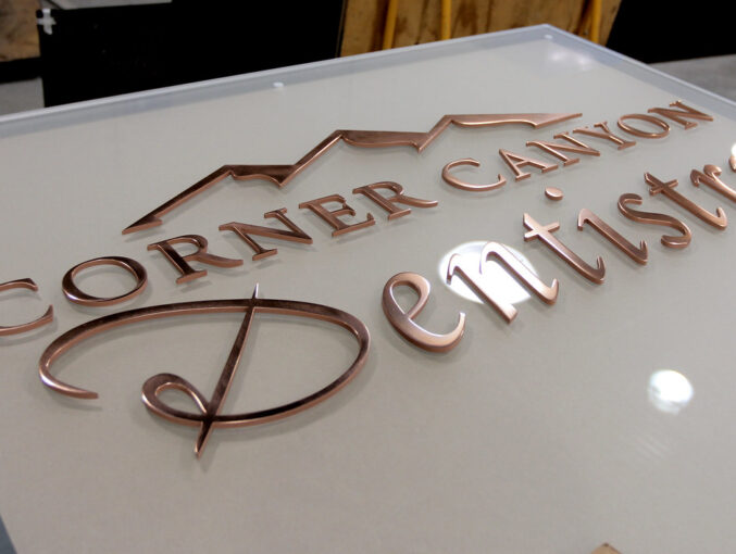 Copper Letters & Numbers - Impact Signs