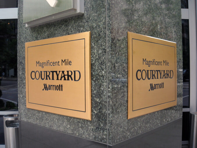 Custom Etched Metal Plaques - Impact Signs