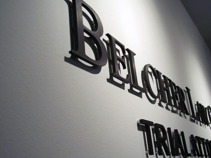 Cut Bronze Letters for Signs - Impact Signs