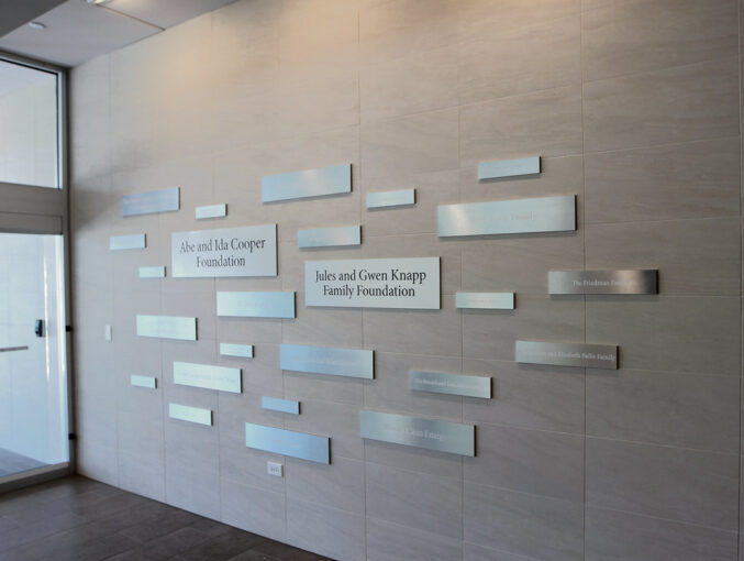 Donor Recognition Signs for Walls - Impact Signs