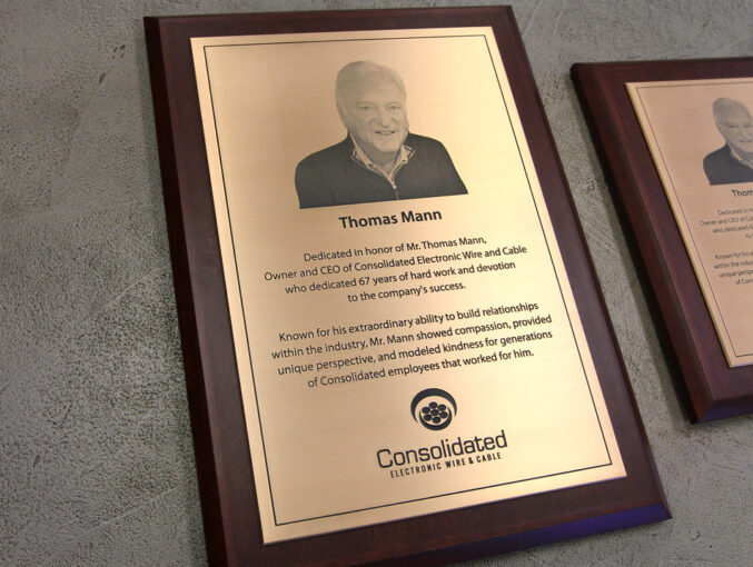 Custom Dedication Plaques for Buildings and Individuals - Impact Signs