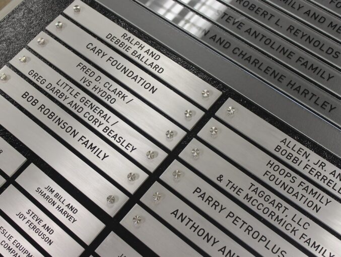 Donor Recognition Signs for Walls - Impact Signs