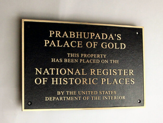 National Register of Historic Places Plaques - Impact Signs