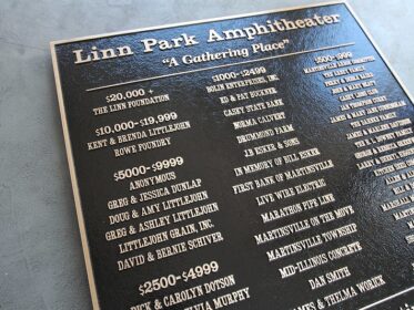 Donor Recognition Signs for Walls - Impact Signs