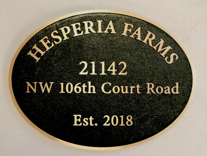 Custom Address Plaques for Homes & Buildings | Impact Signs - Impact Signs