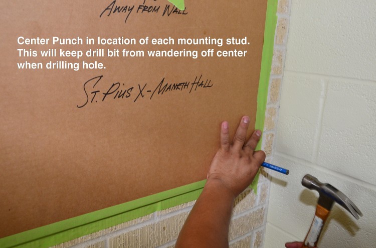 How to Install a Heavy Plaque Without Wall Damage - Impact Signs