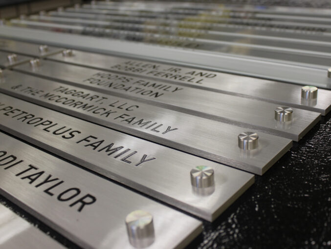 Donor Recognition Signs for Walls - Impact Signs