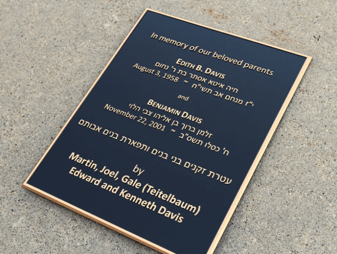 Custom Bronze Plaques for Buildings & Memorials - Impact Signs